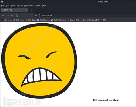 Hack The Box之irked靶场练习 Freebuf网络安全行业门户