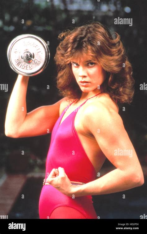 Alexandra Paul Publicity Shot From The Tv Movie Getting Physical Stock Photo Alamy