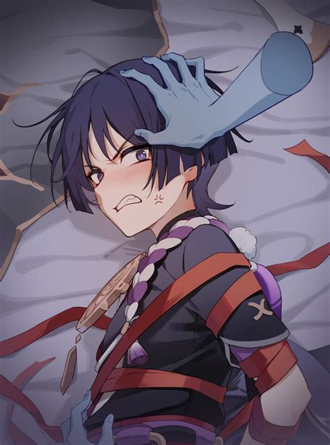 Rule 34 Angry Bondage Ribbons Self Insert Tied Up Male 7416320