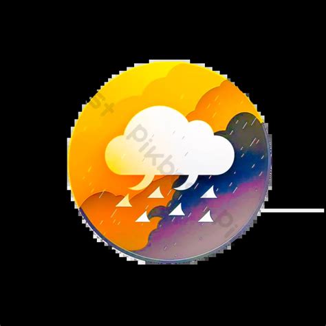 일기 예보 메인 아이콘 세트 일러스트 Png Psd 무료 다운로드 Pikbest