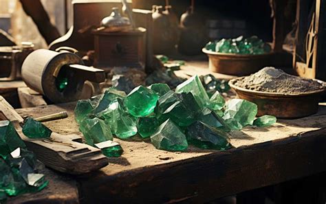 От необработанного к полированному путь драгоценного камня от рудника