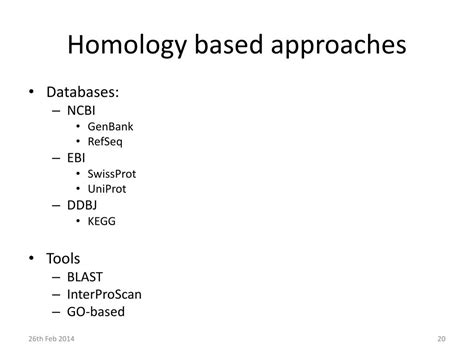 Ppt Functional Annotation And Comparative Genomics Powerpoint