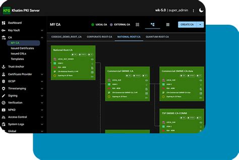 Khatim PKI Server Enterprise CA WebTrust EIDAS Ready
