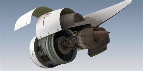 3d Cfm Leap 1c Jet Engine Turbosquid 1225734