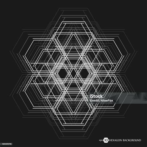 추상 분자 배경입니다 6 각형 화학 패턴입니다 분자 과학 연구입니다 분자 6 각형 격자의 구성입니다 의료 과학 및 기술 설계 벡터 일러스트 레이 션 0명에 대한 스톡 벡터