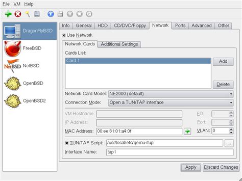 Networking Qemu Virtual Bsd Systems