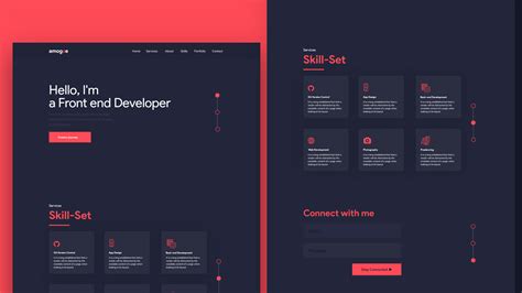 Developer Portfolio Design Behance
