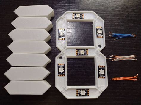 Digit 7 Segment Of 5 Inch For Any Aplication 3dthursday 3dprinting