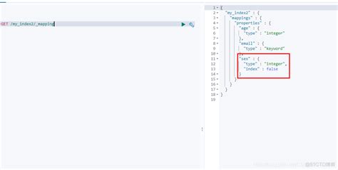 kibana操作elasticsearch mapping映射操作 51cto博客 elasticsearch mapping
