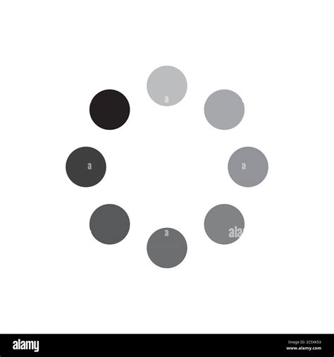 Loading Waiting Buffering Icon Vector Isolated On White Background