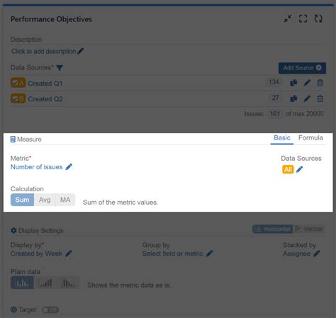 Performance Objectives Gadget I Bar Chart For Jira Dashboard