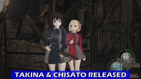 Lycoris Recoil Takina Inoue X Chisato Nishikigi Re4 2007 Pc Mods Dl