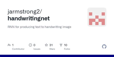 Github Jarmstrong Handwritingnet Rnn For Producing Text To Handwriting Image