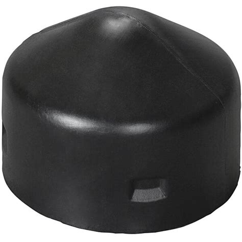 Eagle Manufacturing 1749 4 Black Round Plastic Bollard Cap