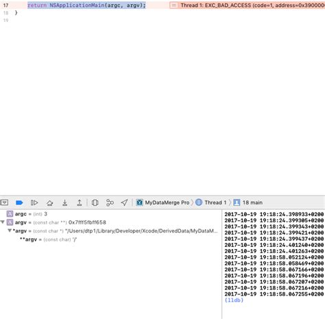 Connecting Button Programmatically Xcode9 Objective C Osx Stack