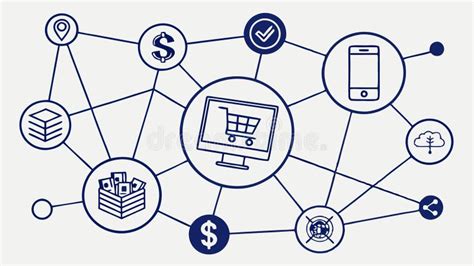 Online Shopping Network Ecommerce And Digital Marketplace