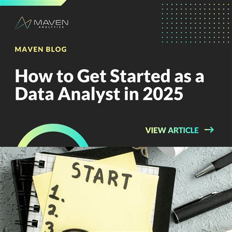 How To Get Started As A Data Analyst In 2025 Maven Analytics