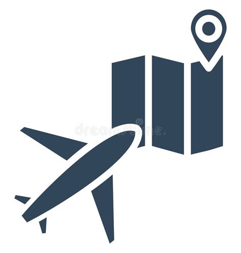 Flight Tracker Color Isolated Vector Icon That Can Be Easily Modified