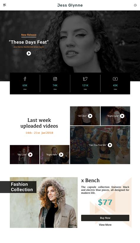 Fashion E Commerce Ui Design On Behance