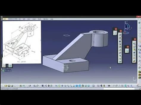 CATIA V5 Part Design Begineers YouTube