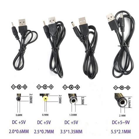 Jual Kabel Power 5v Dc Cable Charger Usb A Male Ke 2 0 3 5 5 5mm
