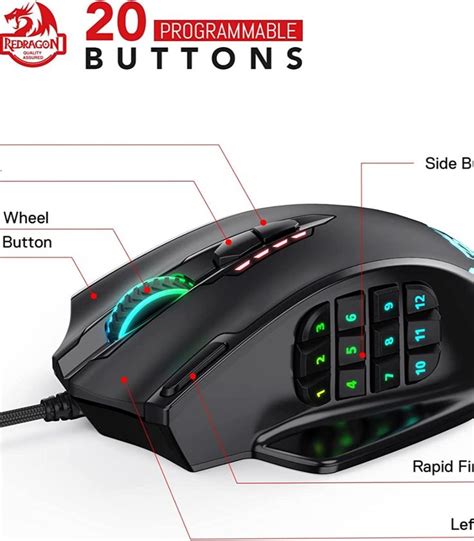 redragon impact gaming mouse