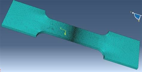 Finite Element Mesh For Zv Specimens Download Scientific Diagram