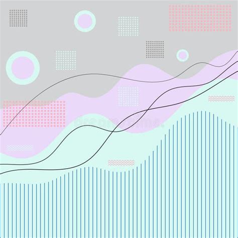 Graphs Diagrams Parabolas Geometric Shapes For Presentation Analysis Data Background Stock