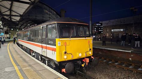 Trains At Newcastle Lsl Class 87002 66078 60056 70811 66720