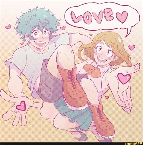 Deku X Uraraka Ship Fanart