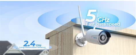 Reolink 5mp Wifi Security Camera Outdoor 2 4 5ghz Wifi Cctv Ip Camera With Smart Human Vehicle