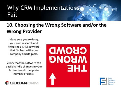faye business systems group presents the top 10 reasons why crm