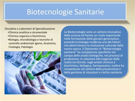Biotecnologie Sanitarie Iiss Luigi Dellerba