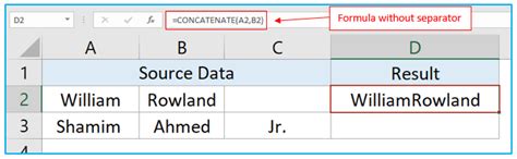 Concatenate Function In Excel To Combine Text And Cells
