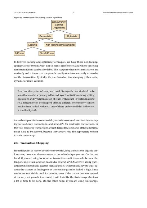 Architecture Databaseunit5transaction Models And Concurrency Controlpdf