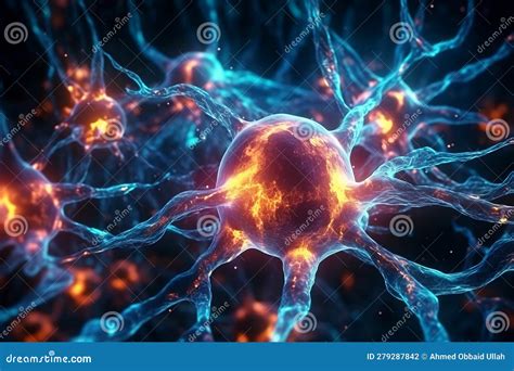 Introduction To Digital Neural Networks In Big Data Concept Generative Ai Stock Illustration