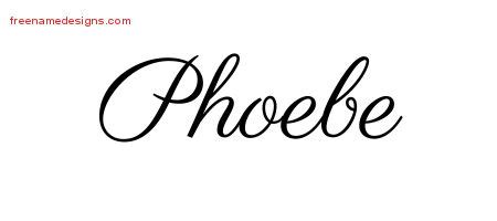 Phoebe Archives Free Name Designs