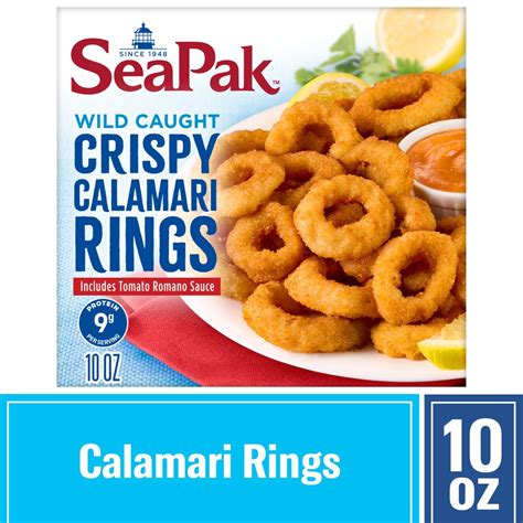 Seapak Crispy Breaded Calamari 10 Oz Kroger
