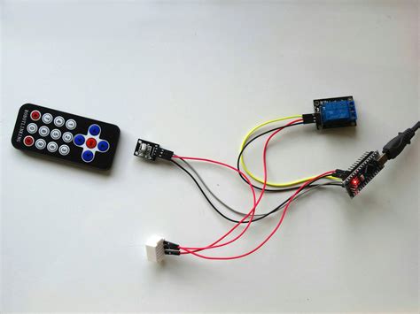 Arduino Nano And Visuino Infrared Remote Controlled Relay