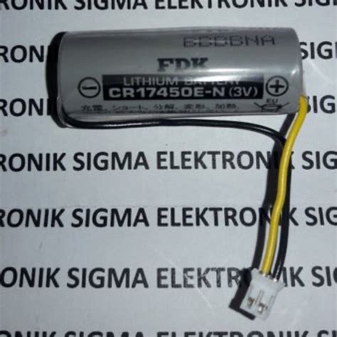 Jual Baterai Lithium Fdk Cr17450e N 3v Harga Per 1 Pcs Shopee Indonesia