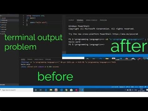Visual Studio Code Not Give Output In Terminal | Output Not Show In Visual Studio Code Terminal ...