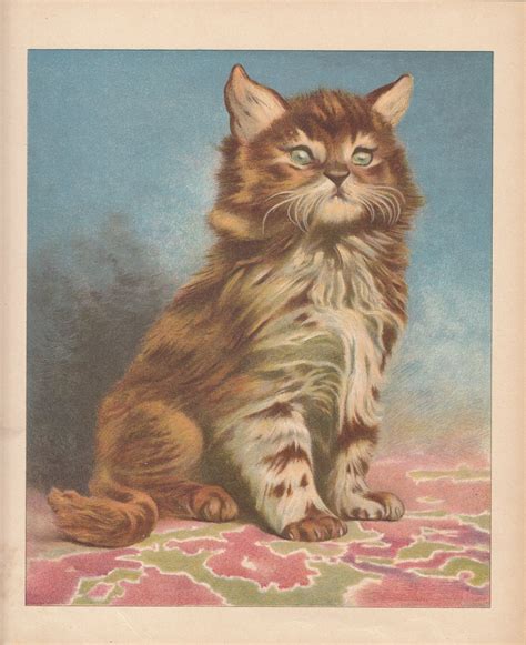 Vintage Cat Poster Classroom Poster Themes