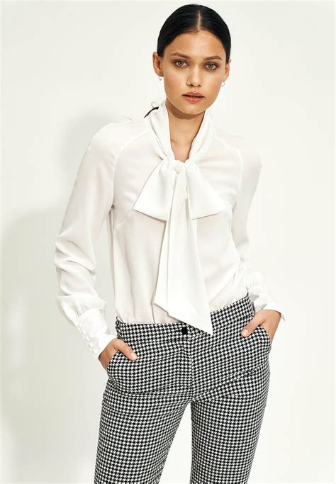 Nife Blouse Ecru Off White Zalando