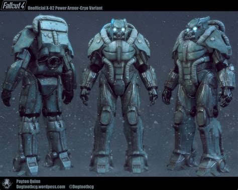 [fo4] X 02 Power Armor Cryo Variant Wip R Falloutmods