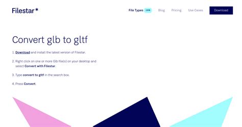Filestar Convert Glb To Gltf