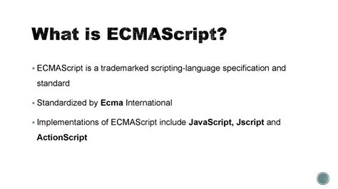 Getting Started With Javascript Online Presentation