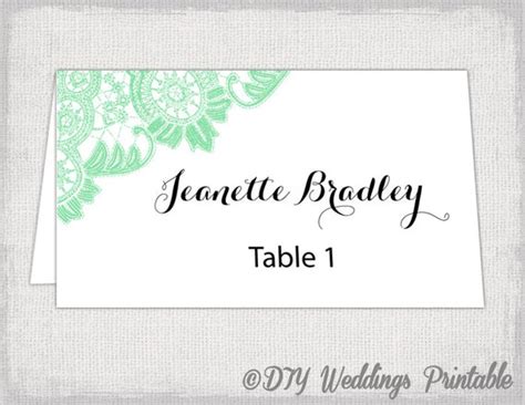 Amscan Imprintable Place Card Template