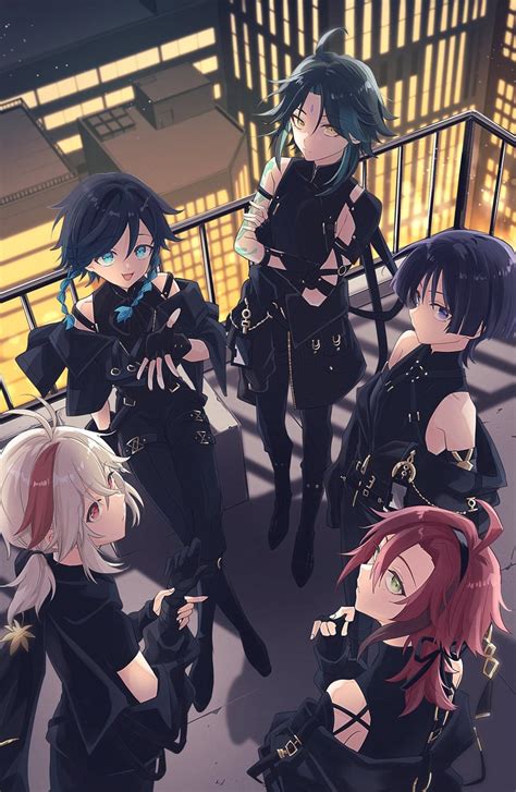 Scaramouche Venti Wanderer Xiao Kaedehara Kazuha And 1 More
