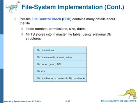 Ppt File System Implementation Structure Efficiency And