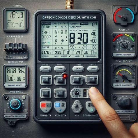 Carbon Dioxide Detector Humidity Temp Dew Point Calibration Service At